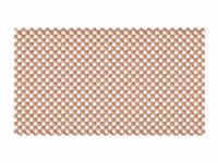 China Diamond Lattice Woven Metal Mesh with PVD Vacuum Coating Finishes in Customizable Sizes and Anti-Rust Stainless Steel for sale