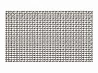 China Stainless Steel Square Plain Woven Metal Mesh with Customizable Sizes and PVD Coloring for Architectural Decoration for sale