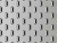 China Capsule Ellipse Bullet Texture Scratch-Resistant Embossed Stainless Steel Sheet with Customizable Sizes for Elevator Cabin & Wall Decoration for sale