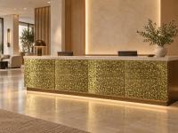 China PVD Gold Coated Hammered Texture Stainless Steel Sheet for Luxury Interior Decoration with Custom Sizes Available for sale