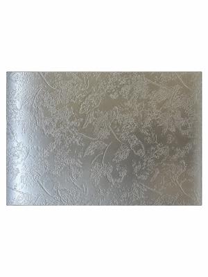 China Leaf Pattern Botanical Texture Embossed Stainless Steel Sheet and Decorative Stainless Steel Panel with 304 Stainless Steel Corrosion Resistance and Custom Sizes Available for sale