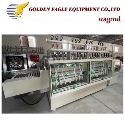 China Ge-Sk3 Ferric Chloride Etching Machine 650mm Working Width 16KW Double Side Spray Etcher for Precision Metal Parts for sale