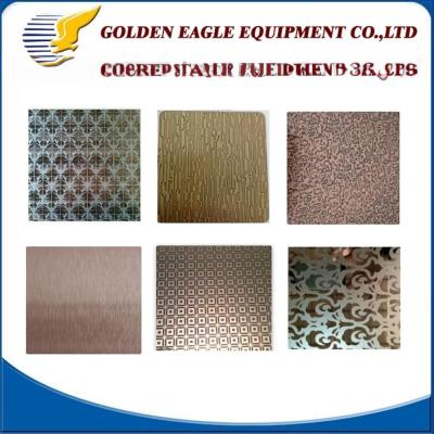 China Automatic Stainless Steel Press Plate Chemical Etching Machine 1500mm Working Width CE for sale