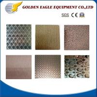 China Once Some Components Are Broke Ge-Sk48 Press Plate Etching Machine for sale