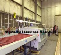 China SK48 Automatic Etching Stripping Machine 1500mm for Decorative Elevator Plate for sale