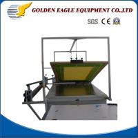 China GE-SY48 Manual Screen Printing Machine 1200 kgs for Elevator Decorative Panel 2000x3500mm for sale