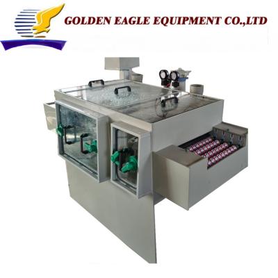 China Chemical Etching Machine 650mm Working Width Double Spraying for Stainless Steel Plate Nameplate for sale