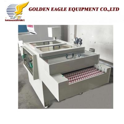 China Stainless Steel Decoration Name Plate Etching Machine for Elevator Working Size 650mm for sale