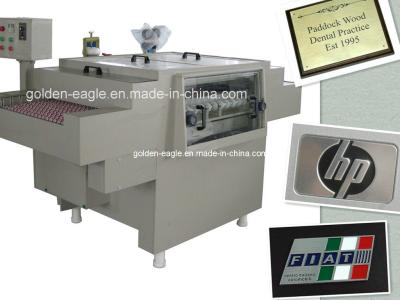 China GE-S650 Metal Acid Etching Machine 650mm Working Width Double Spray Photo Chemical Etcher for sale