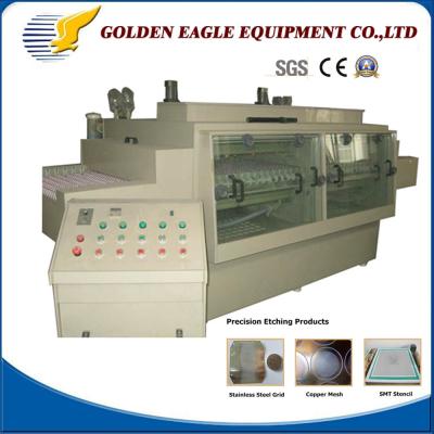 China Double Sided Metal Shims Etching Machine 650mm Working Width 16KW for sale