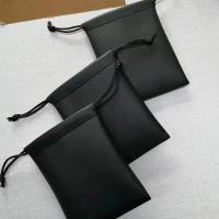 China OEM/ODM Acceptable Custom PU Leather Dust Drawstring Bag for Jewelry Organization for sale