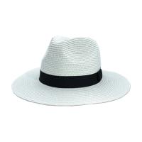 China Sun Protection Beach Hat Panama Straw Material Adult Size 56-58cm Ideal for Men and Women for sale