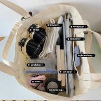 China Newest Fashinable Customizable Size Canvas Shoulder Bag with Silk Screen Printing for sale