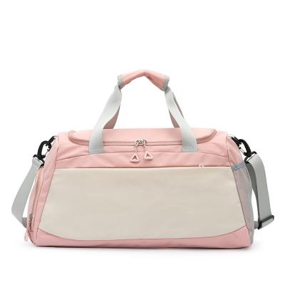 China Lightweight Gym Bag With Shoe Compartments For Sports And Weekend Logo Customized Logo for sale