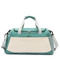 China Lightweight Gym Bag With Shoe Compartments For Sports And Weekend Logo Customized Logo for sale