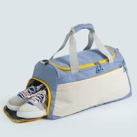 China Lightweight Gym Bag With Shoe Compartments For Sports And Weekend Logo Customized Logo for sale