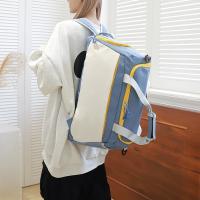 China Lightweight Gym Bag With Shoe Compartments For Sports And Weekend Logo Customized Logo for sale