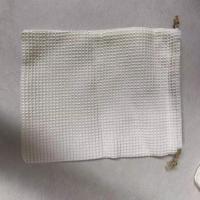 China Product OEM/ODM Accepted Blank Waffle Weave Cosmetic Storage Bag for Skincare Needs for sale