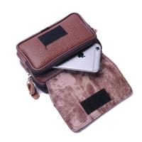 China Customized Cowhide Card Bag Newest Fashionable Style Top Layer Pickup Bank Card for sale