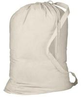 China Design Jumbo Drawstring Backpack for Heavy Duty Laundry Needs Made of Cotton and Linen for sale