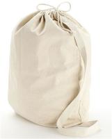 China Design Jumbo Drawstring Backpack for Heavy Duty Laundry Needs Made of Cotton and Linen for sale