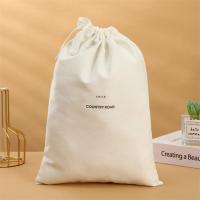 China Design Jumbo Drawstring Backpack for Heavy Duty Laundry Needs Made of Cotton and Linen for sale