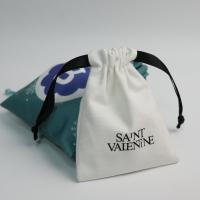 China Customized Color Cotton Drawstring Bag for Custom Jewelry Packaging 100% Organic for sale