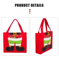 China Christmas Gifts Tote Bag with Handles Customized Color and Professional Manufacture for sale