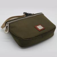 China Fanny Pack Custom Logo Printed Men Women Travel Nylon Waist Bag Cross Body Belt Bag for sale