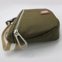 China Fanny Pack Custom Logo Printed Men Women Travel Nylon Waist Bag Cross Body Belt Bag for sale