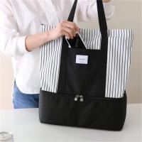 China Women's Mesh Transparent Bag Double-layer Heat Preservation Keeping Food Warm 4 Persons for sale