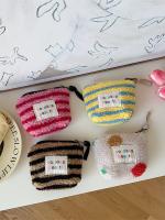 China All Seasons Customized Color Mini Plush Cosmetic Bag for Women Portable and Compact for sale