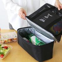 China Women's Mesh Transparent Bag Double-layer Heat Preservation Keeping Food Warm 4 Persons for sale