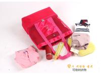 China Women's Mesh Transparent Bag Double-layer Heat Preservation Keeping Food Warm 4 Persons for sale