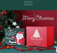 China Packaging For Kids Candy Newest Fashinable Christmas Gift Bags with Santa Claus and Elk for sale