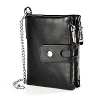 China Cowhide Mini Genuine Leather Wallets with RFID Blocking and Luxury Gents Customization for sale