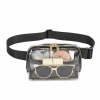 China Customized Tote Bag Durable and Transparent Slant Cross Waist Pack for Outdoor Sports for sale