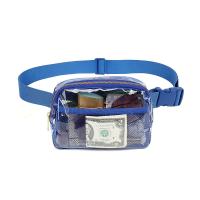 China Customized Tote Bag Durable and Transparent Slant Cross Waist Pack for Outdoor Sports for sale
