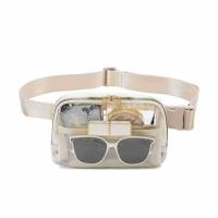 China Customized Tote Bag Durable and Transparent Slant Cross Waist Pack for Outdoor Sports for sale