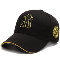 China OEM/ODM Accepted Fashion Letters Embroidery Men Women Baseball Hats Adjustable Sun Hat for sale
