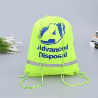 China Fashion Style Custom Recycled Polyester Drawstring Gym Bag for Sports and Fitness for sale