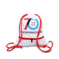 China Fashion Style Custom Recycled Polyester Drawstring Gym Bag for Sports and Fitness for sale