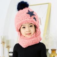 China Applicable Scene Autumn and Winter Cute Children Cartoon Scarf Hat for Family Outings for sale