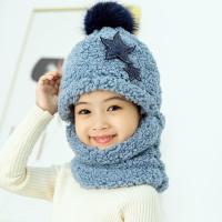 China Applicable Scene Autumn and Winter Cute Children Cartoon Scarf Hat for Family Outings for sale