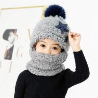China Applicable Scene Autumn and Winter Cute Children Cartoon Scarf Hat for Family Outings for sale