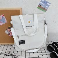 China Cross-border Production Canvas Handbags with Single Handle/Strap and Zipper Closure for sale