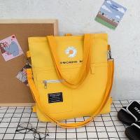 China Cross-border Production Canvas Handbags with Single Handle/Strap and Zipper Closure for sale