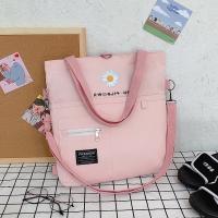 China Cross-border Production Canvas Handbags with Single Handle/Strap and Zipper Closure for sale