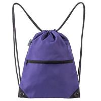 China HAJJ Drawstring Bag Durable Reusable Backpack for Comfortable Polyester Slipper Shoes for sale