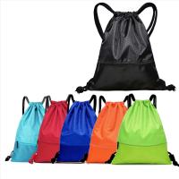 China HAJJ Drawstring Bag Durable Reusable Backpack for Comfortable Polyester Slipper Shoes for sale